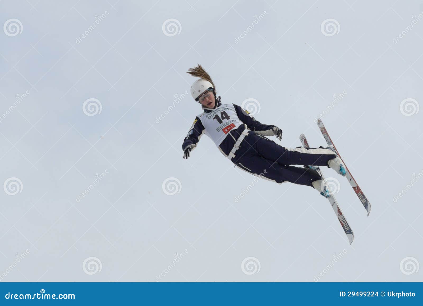 Aerial skiing editorial stock image. Image of professional - 29499224