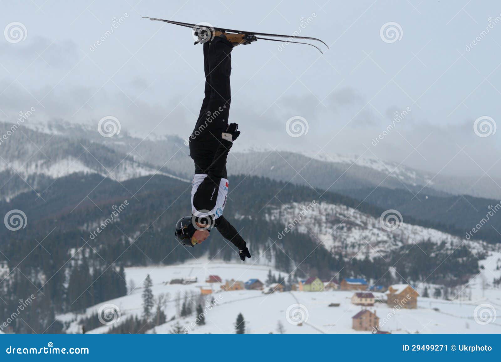 Aerial skiing editorial photo. Image of aerial, skiing - 29499271
