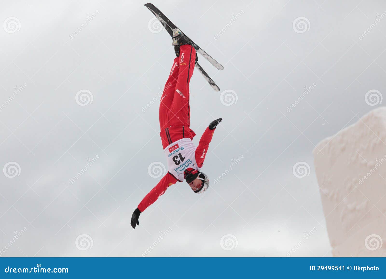 Aerial skiing editorial photo. Image of helmet, competitions - 29499541