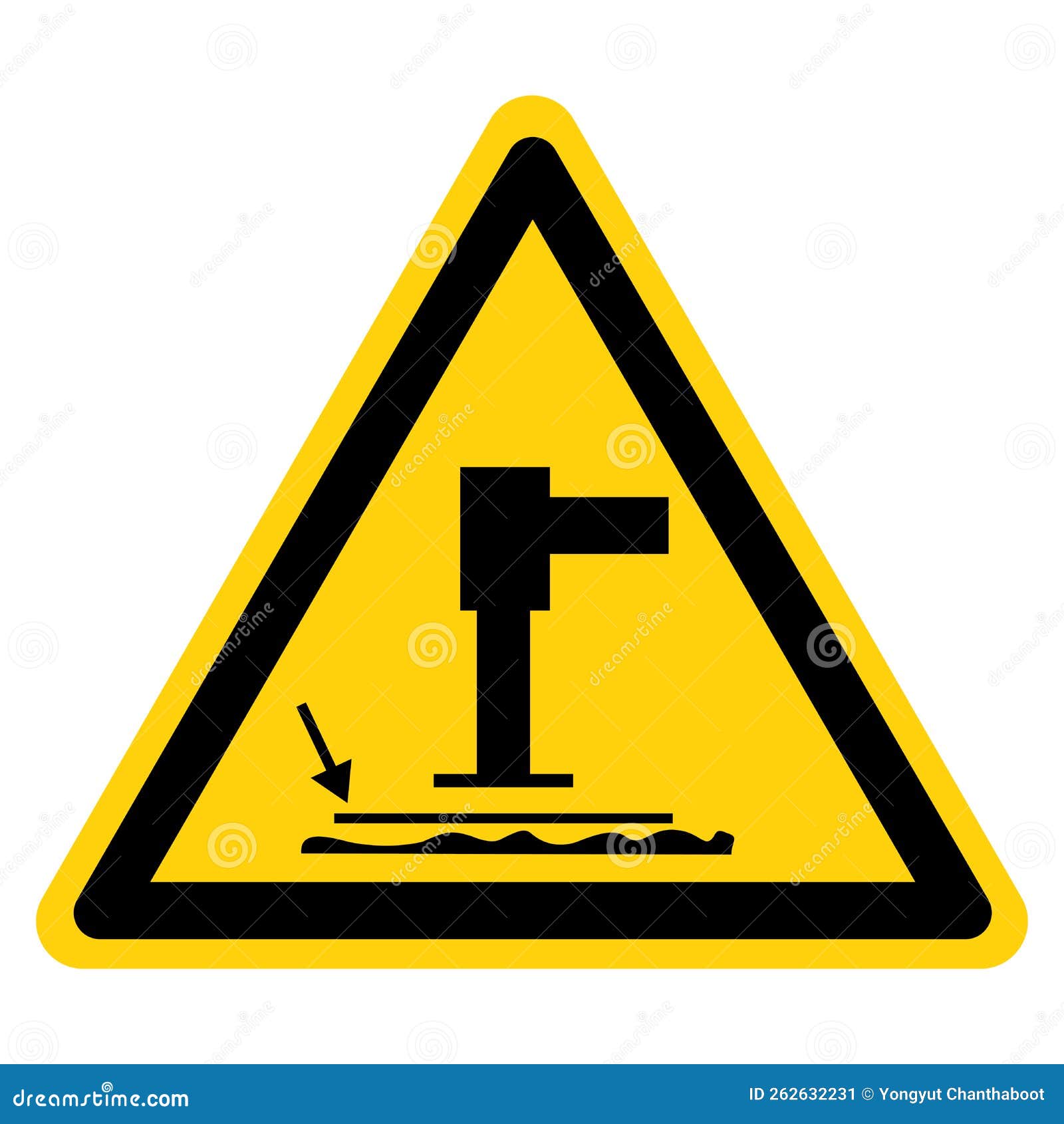 Aerial Stability Hazard before Operating Aerial Device Set Up on Firm ...