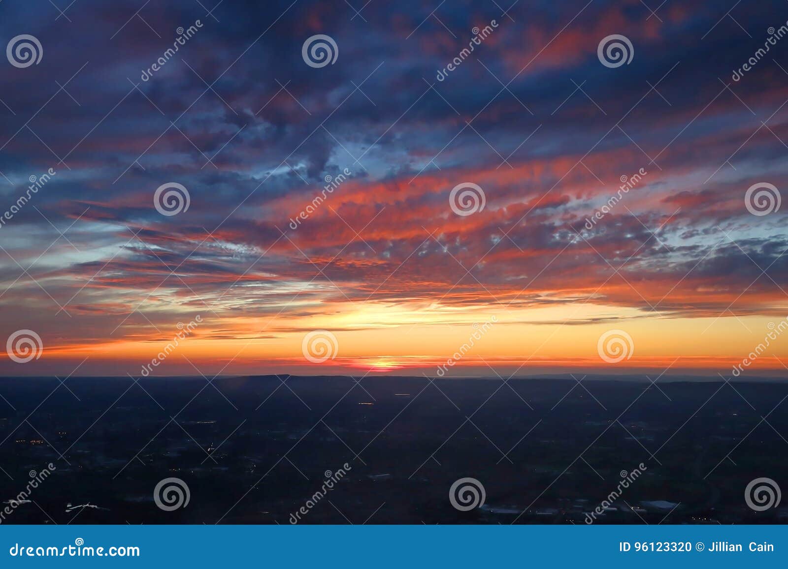 Aerial Sunset Over Manchester, England Stock Photo - Image of bombing ...