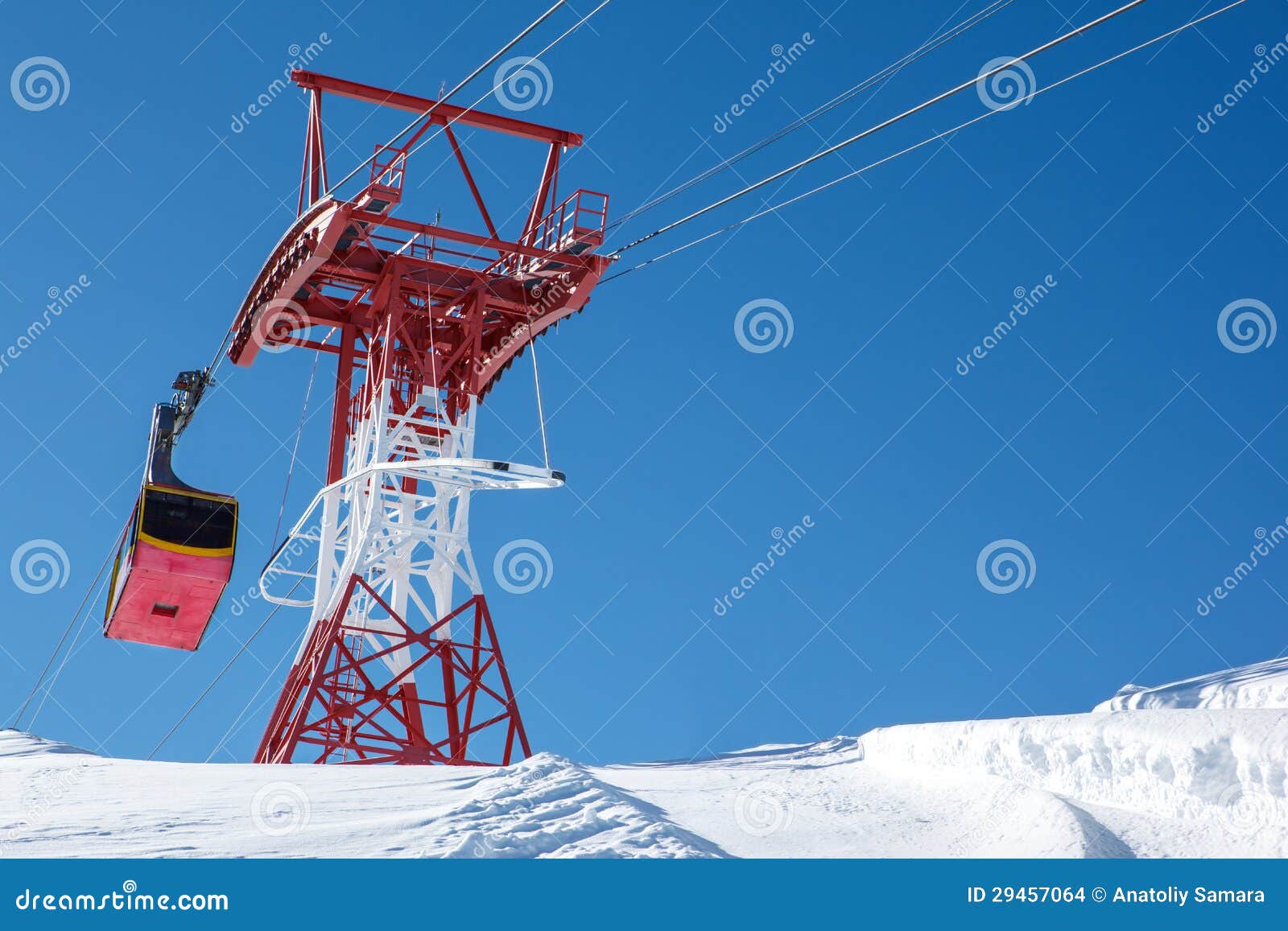 Aerial tram stock photo. Image of nature, construction - 29457064