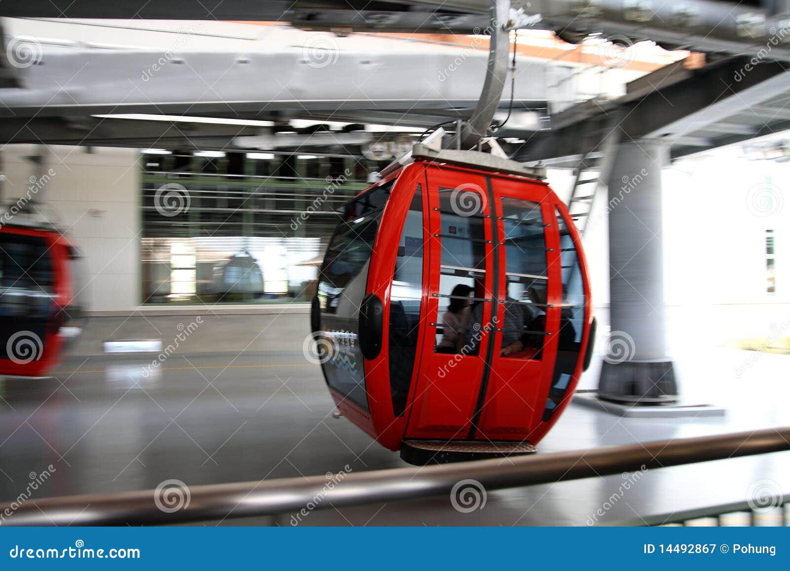 Aerial tramway stock image. Image of tram, aerial, sport - 14492867