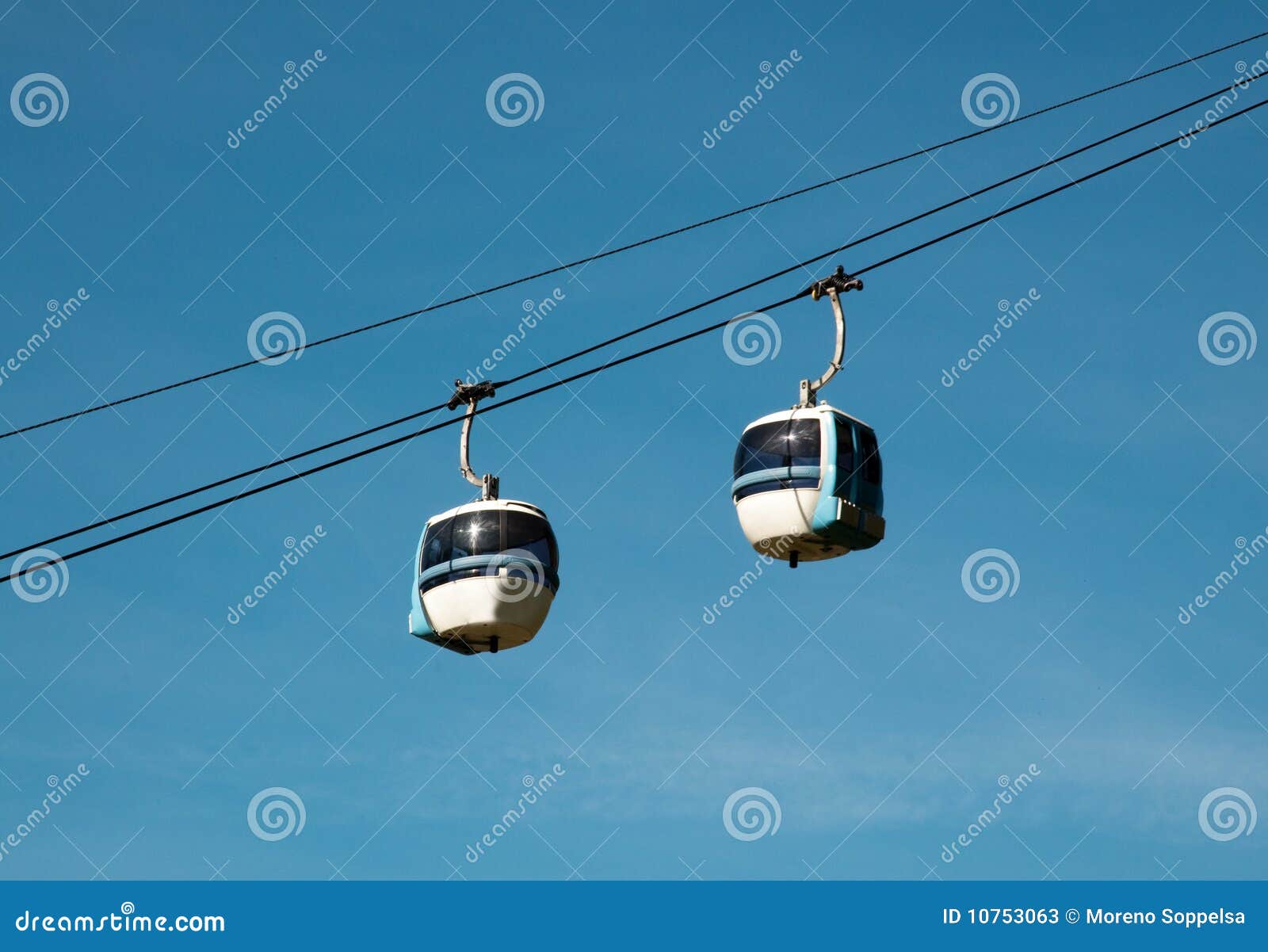 Aerial Tramway (cable Car) - Cermis, Italy Stock Image - Image of cable ...