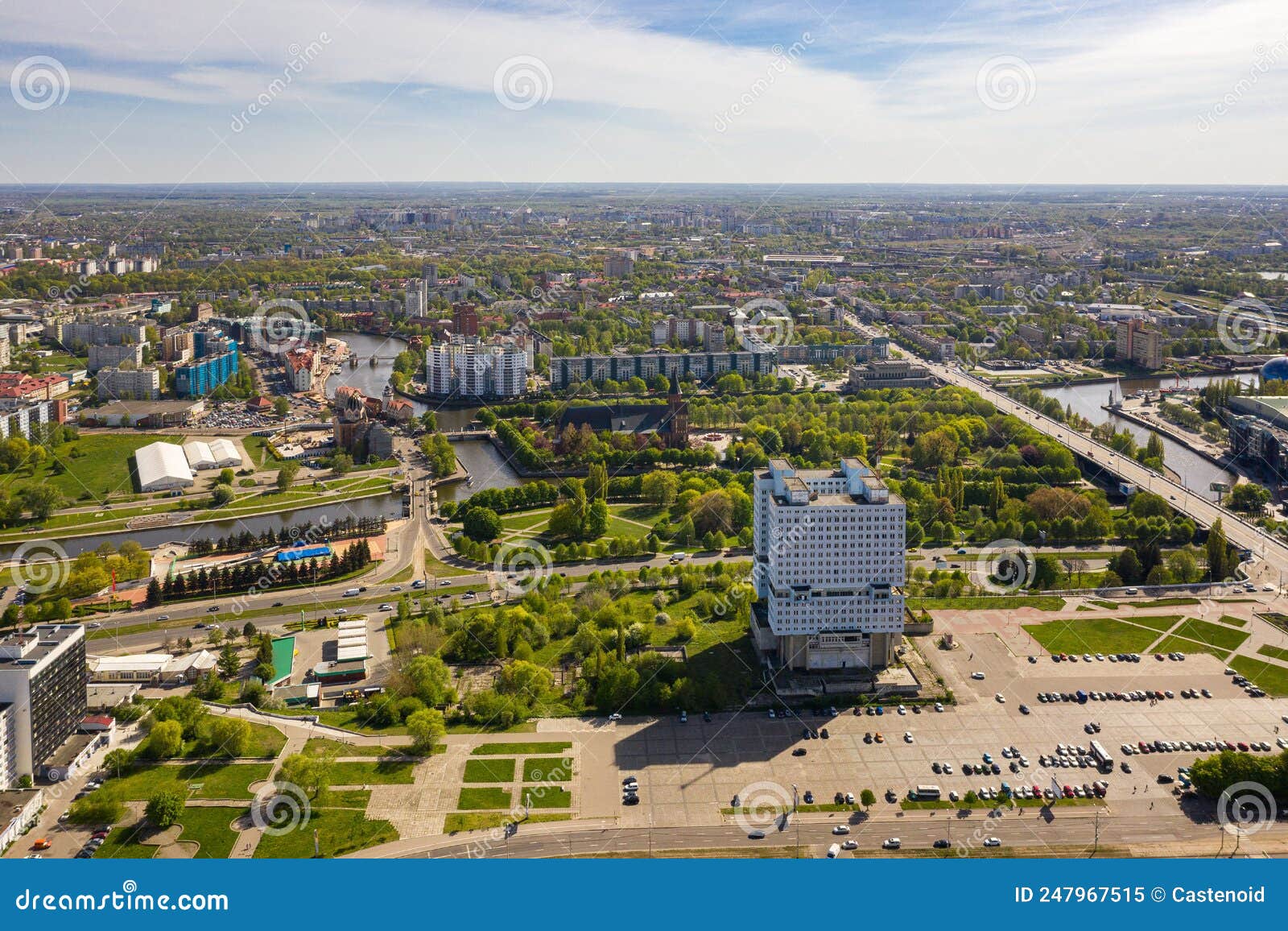 Aerial View of the Abandoned Soviet House Editorial Image - Image of ...