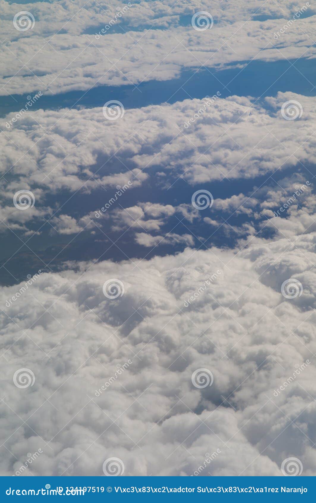 Aerial View from an Airplane on the Turkish Territory. Stock Image ...