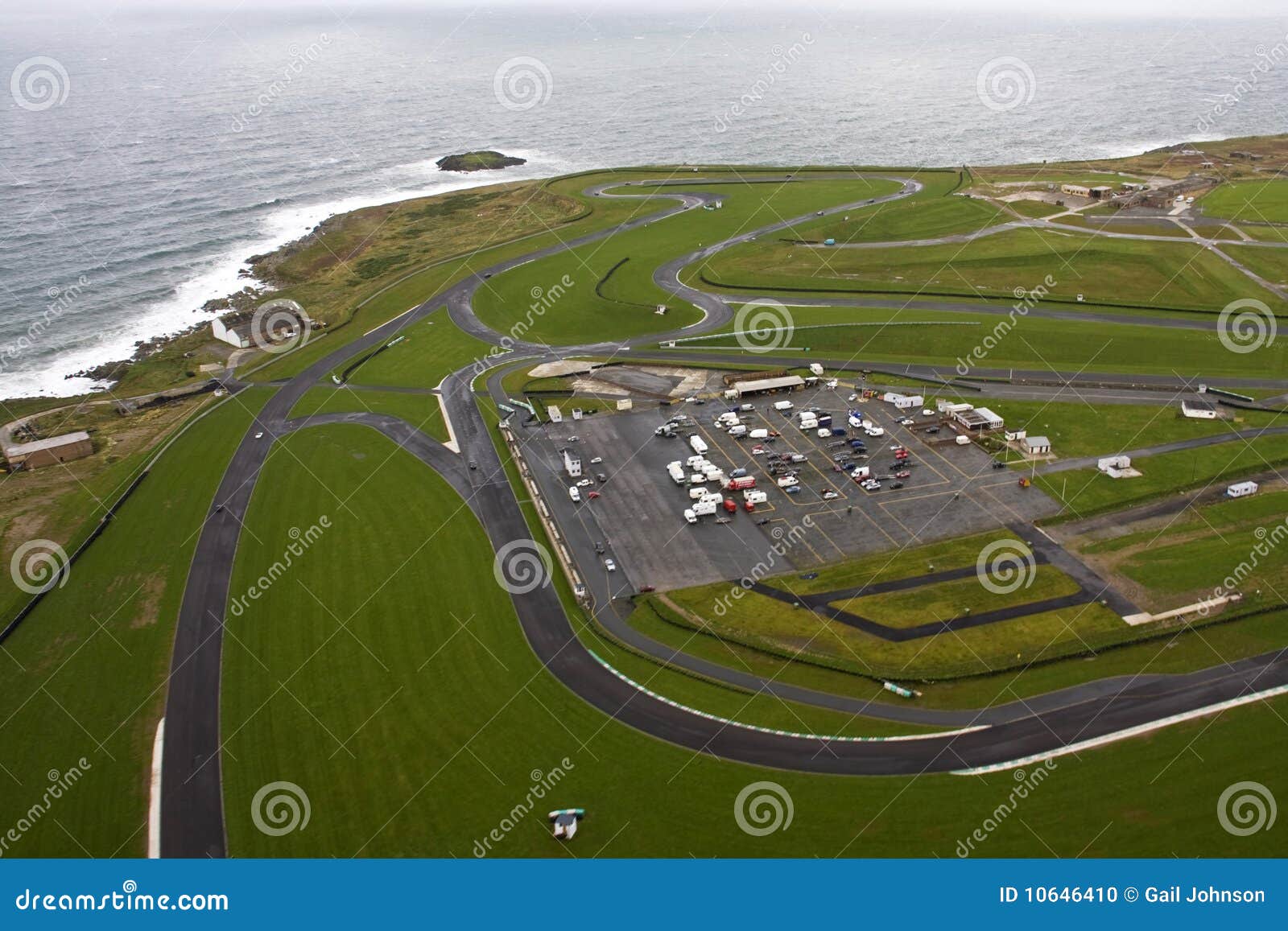 Aerial View of Anglesey stock photo. Image of island - 10646410