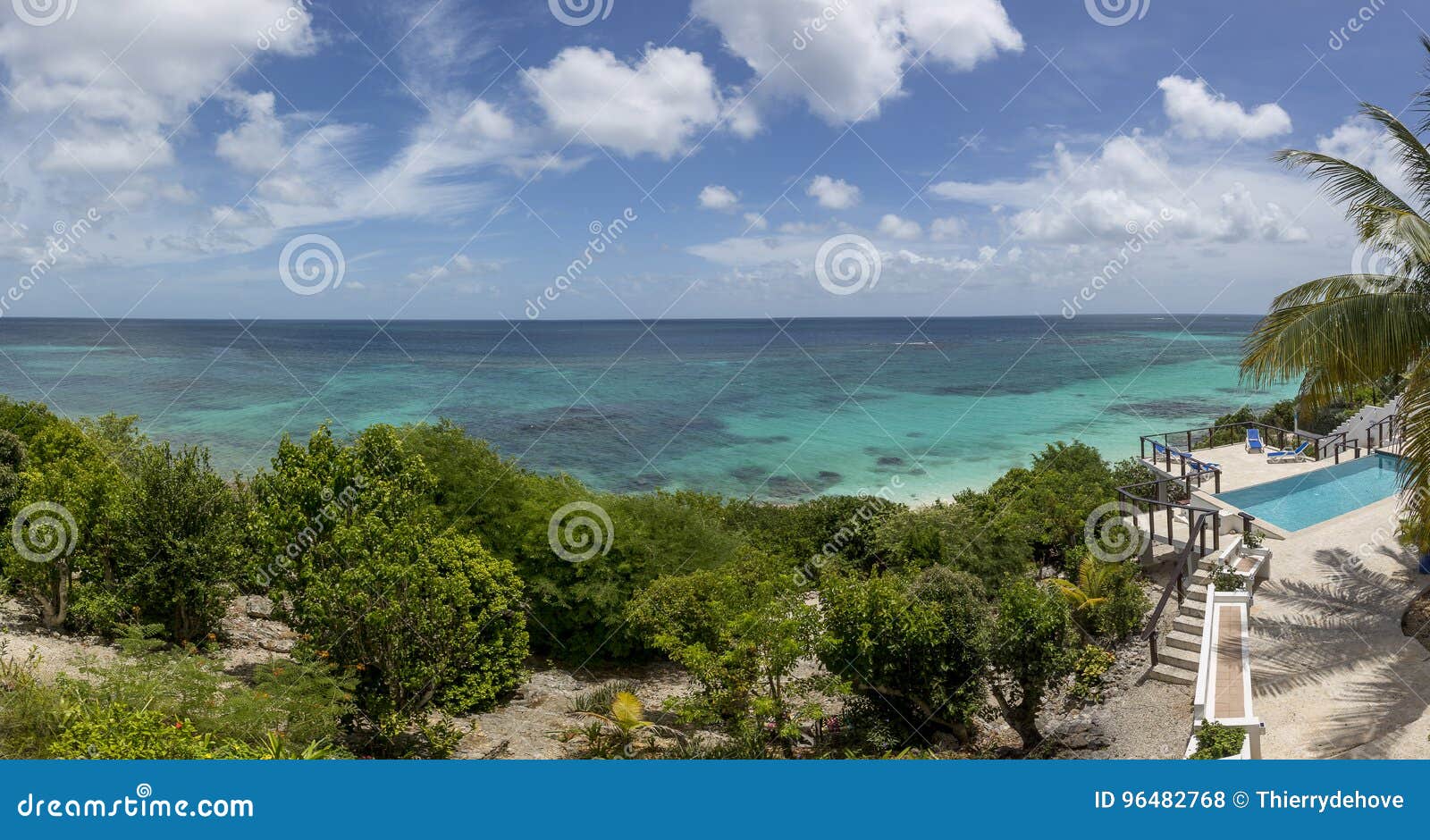 Aerial View of Anguilla Beaches Stock Photo - Image of beaches ...