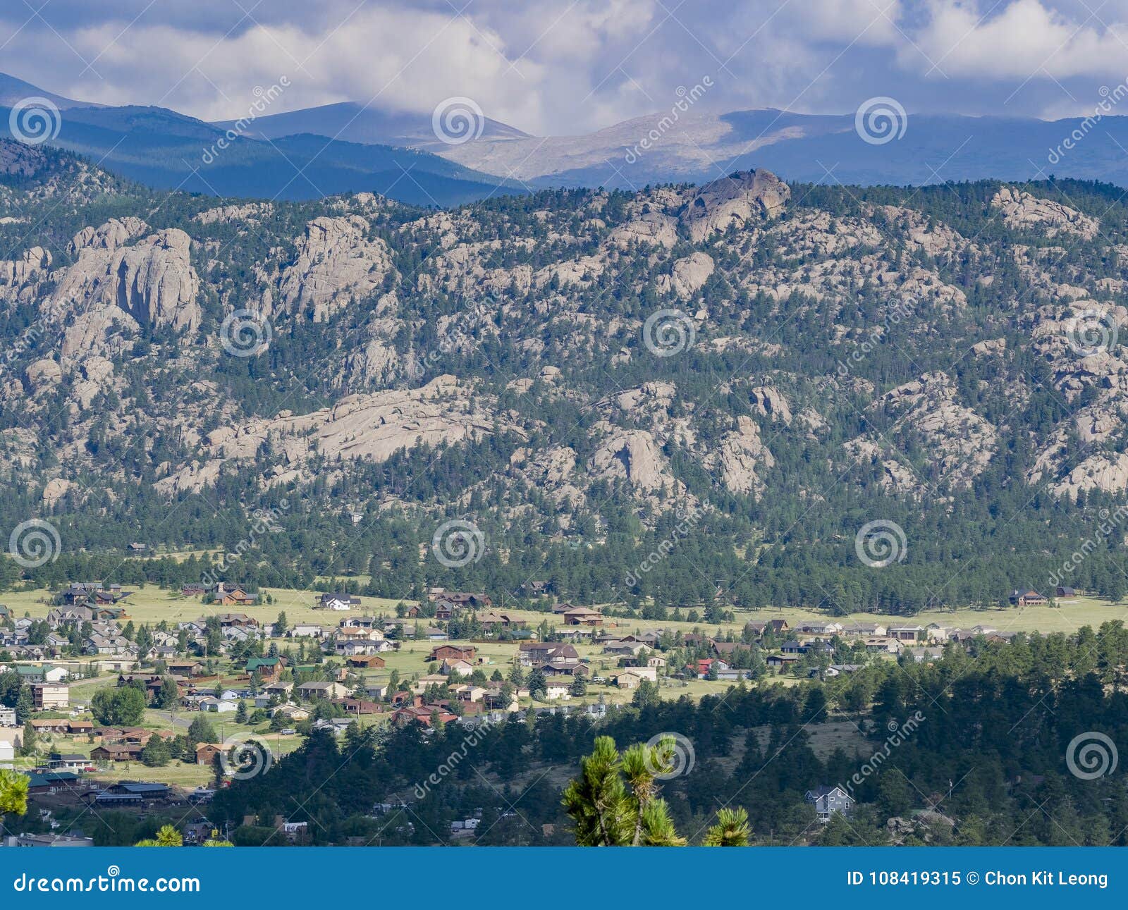 Aerial View of the Beautiful Boulder Cityscape Stock Image - Image of ...