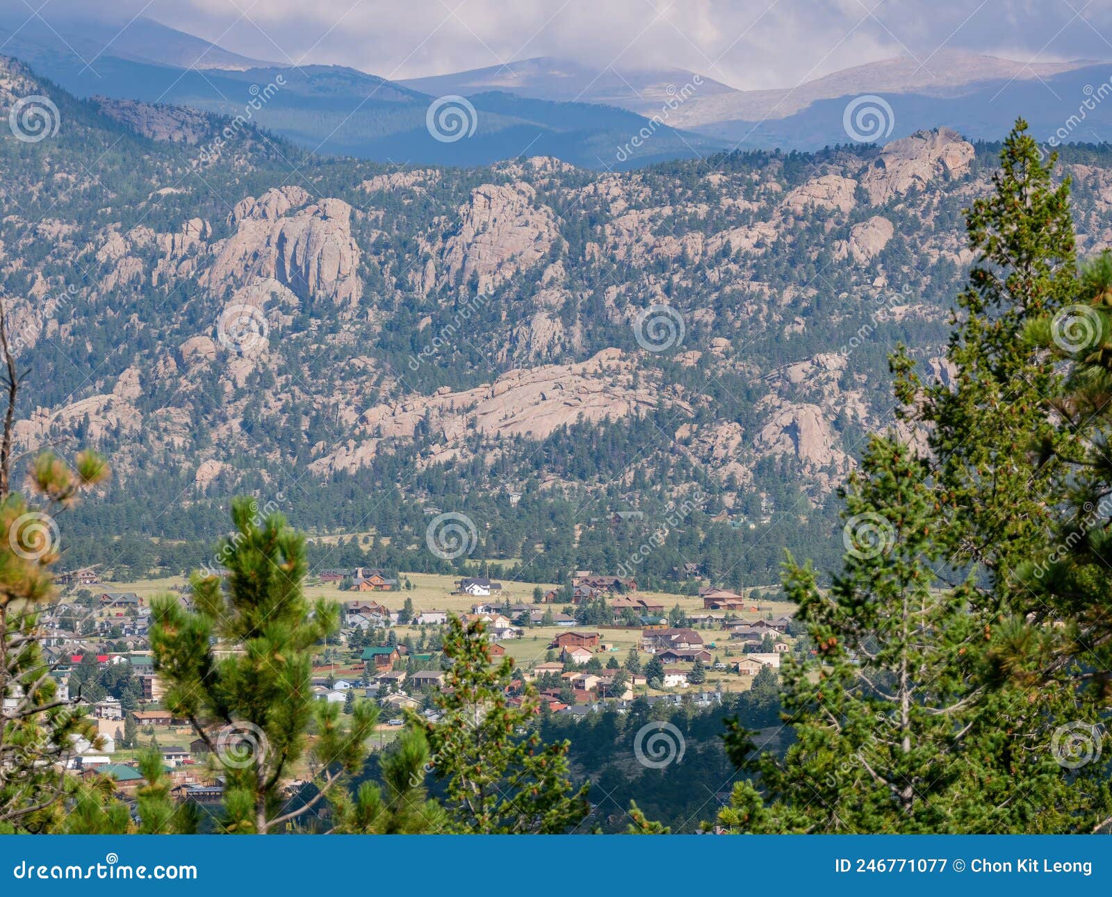 Aerial View of the Beautiful Boulder Cityscape Stock Image - Image of ...