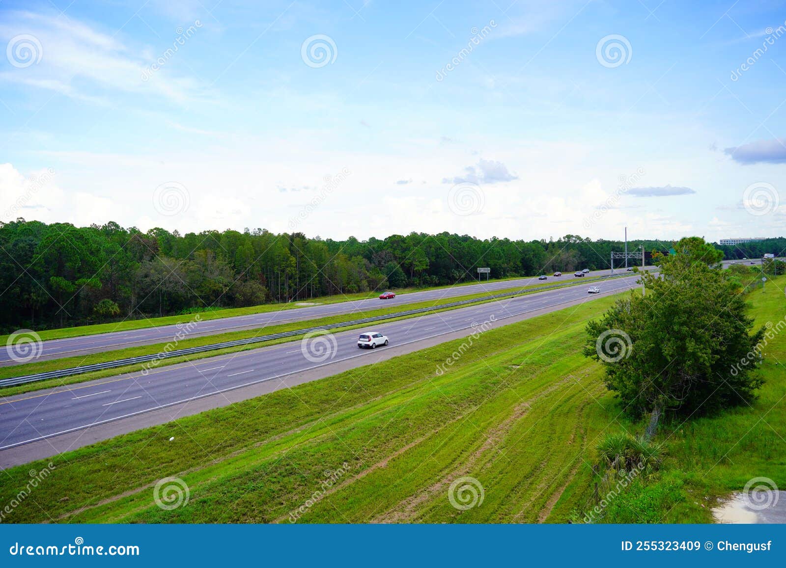 A Beautiful Highway in Florida Stock Image - Image of causeway, ocean ...