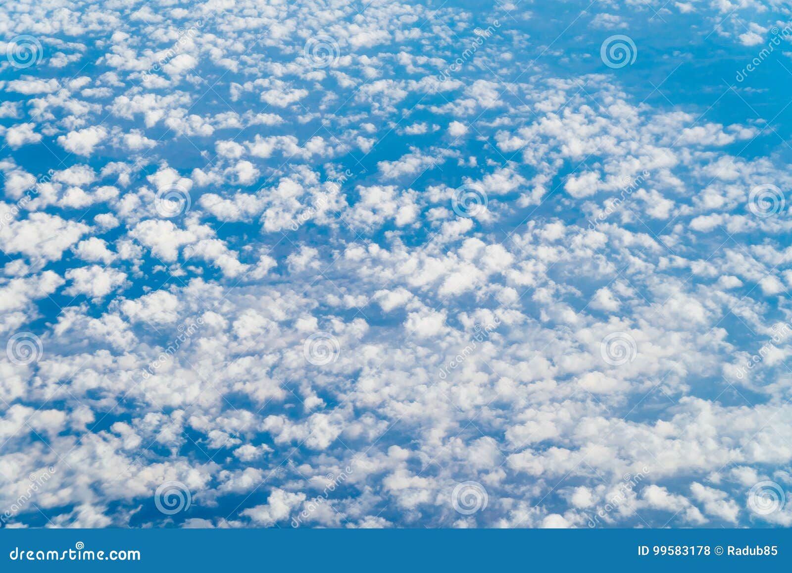 Aerial View of Beautiful Landscape of Earth Clouds Stock Photo - Image ...