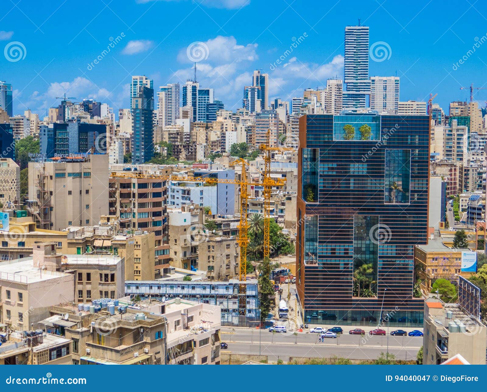 Beirut, Lebanon editorial photography. Image of central - 94040047