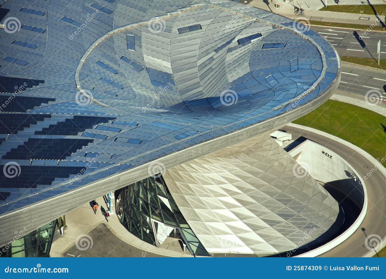 Aerial View of the BMW Welt in Munich Editorial Stock Image - Image of ...