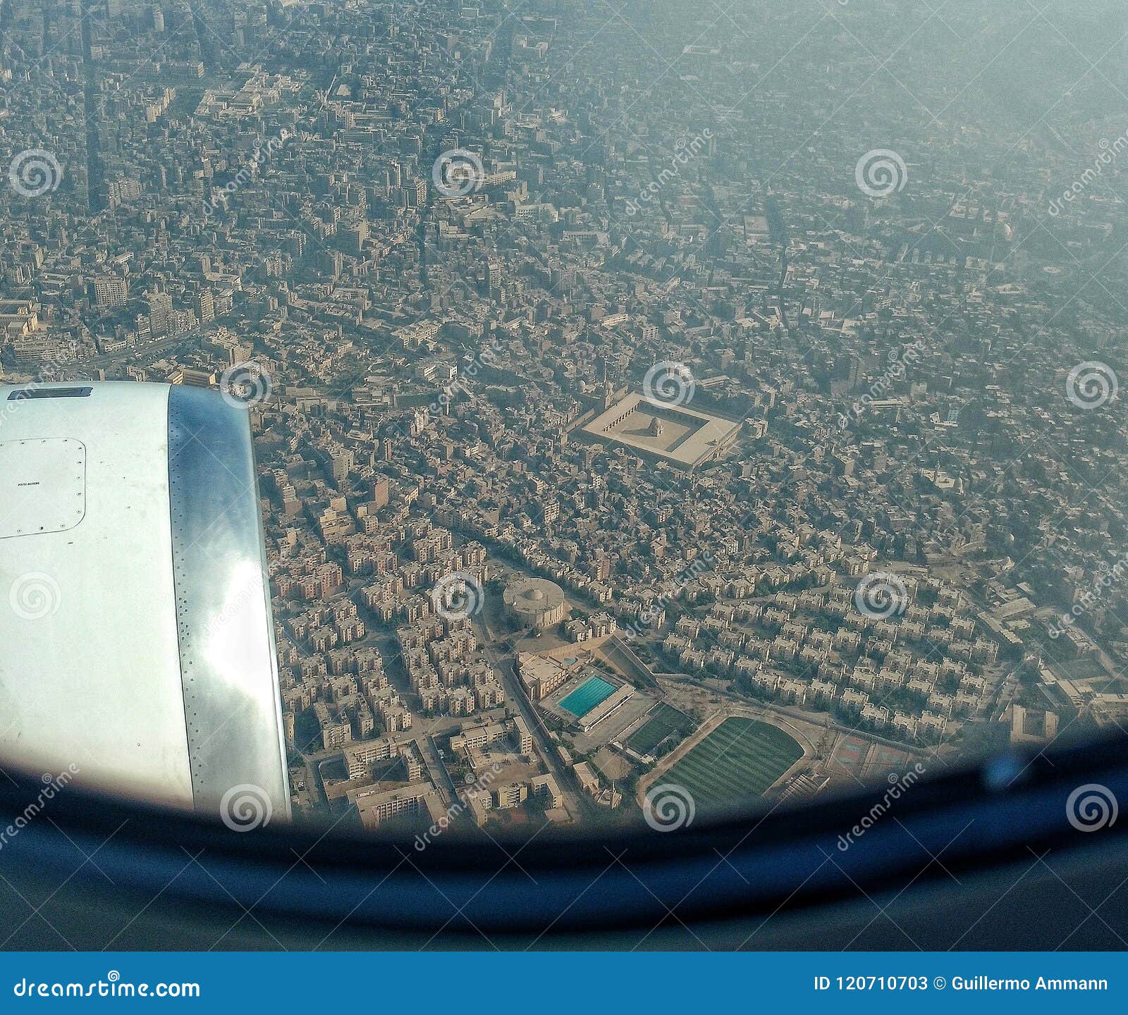 Aerial view of Cairo Egypt stock image. Image of cairo - 120710703