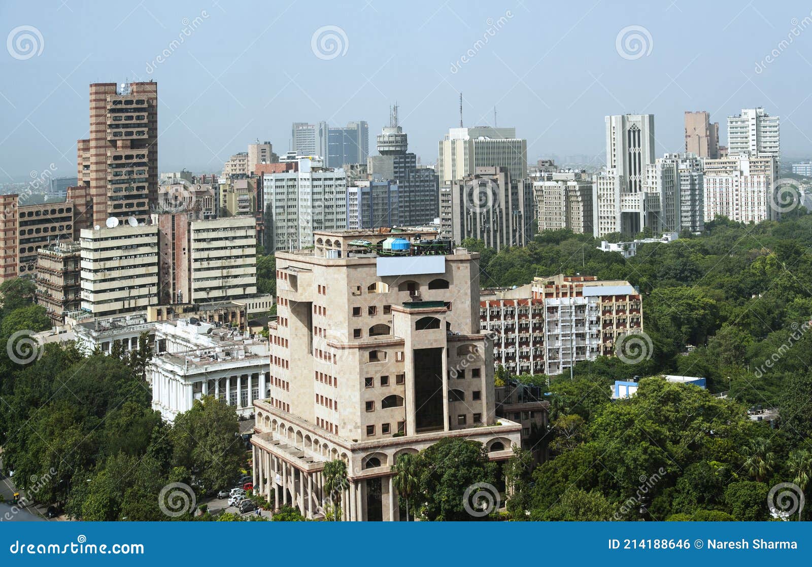 Aerial View of Central Delhi Stock Photo - Image of national, central ... Aerial View of Central Delhi Stock Photo - Image of national, central ...