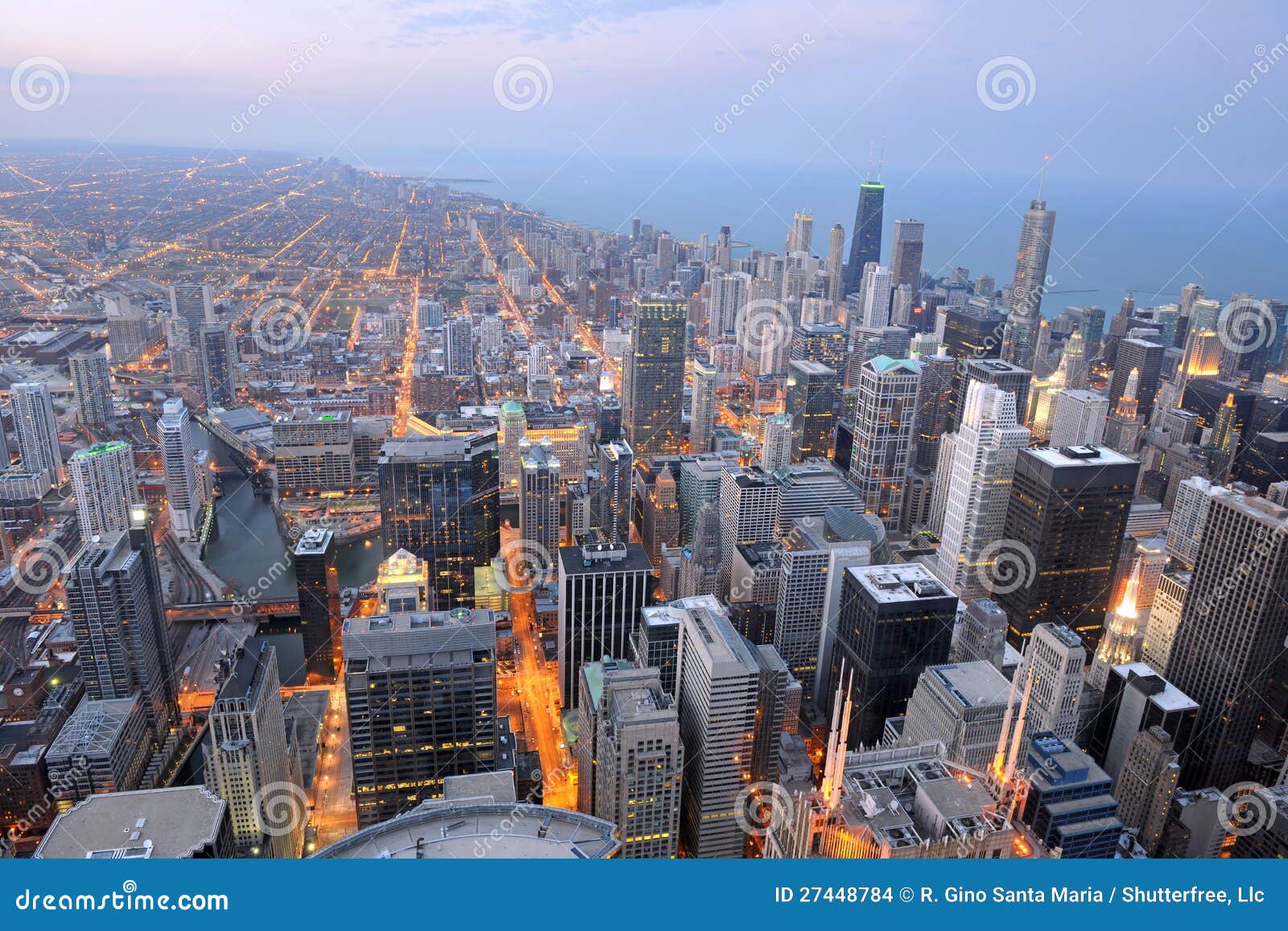 City Of Chicago Royalty-Free Stock Image | CartoonDealer.com #20541604