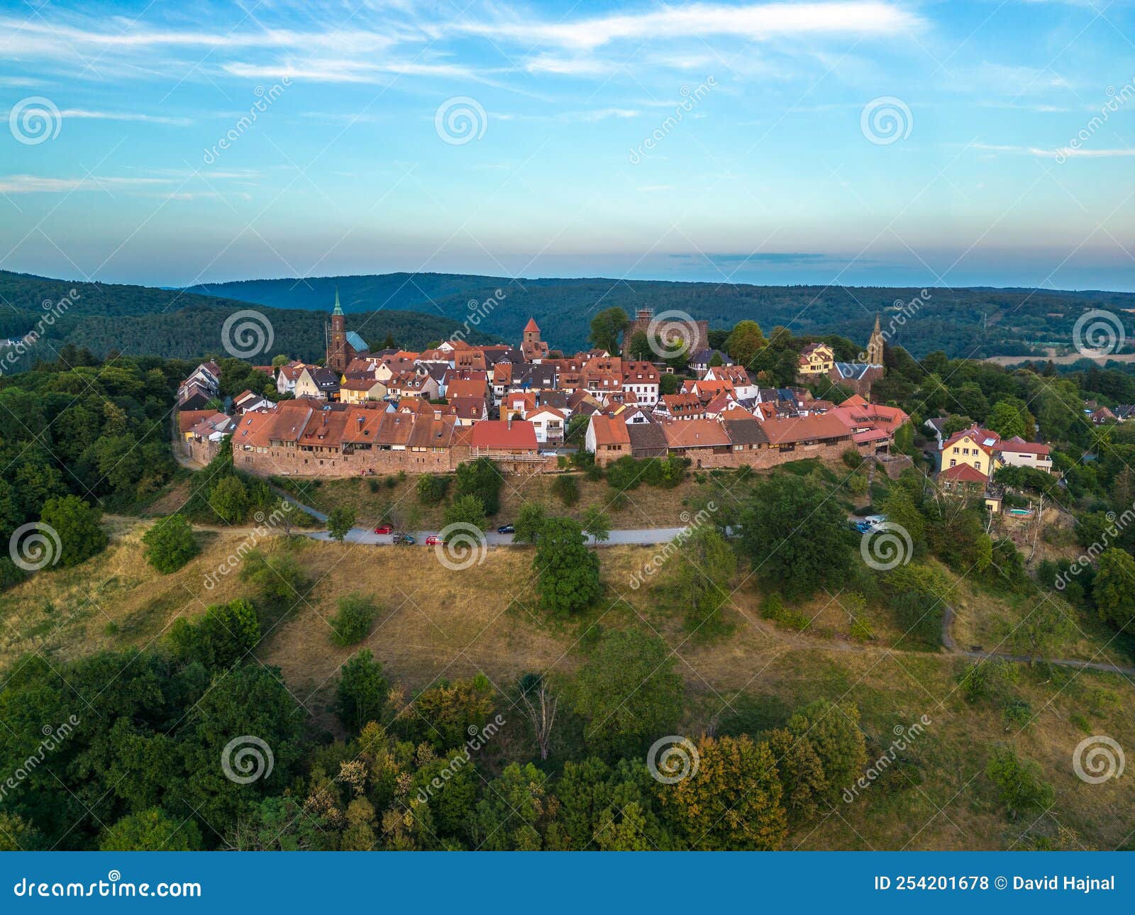 Dilsberg stock photo. Image of nature, rock, germany - 254201678