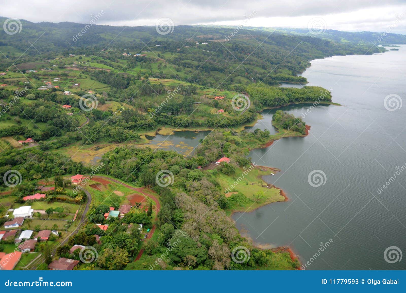 Aerial View in Costa Rica (5) Stock Image - Image of arenal, landscape ...
