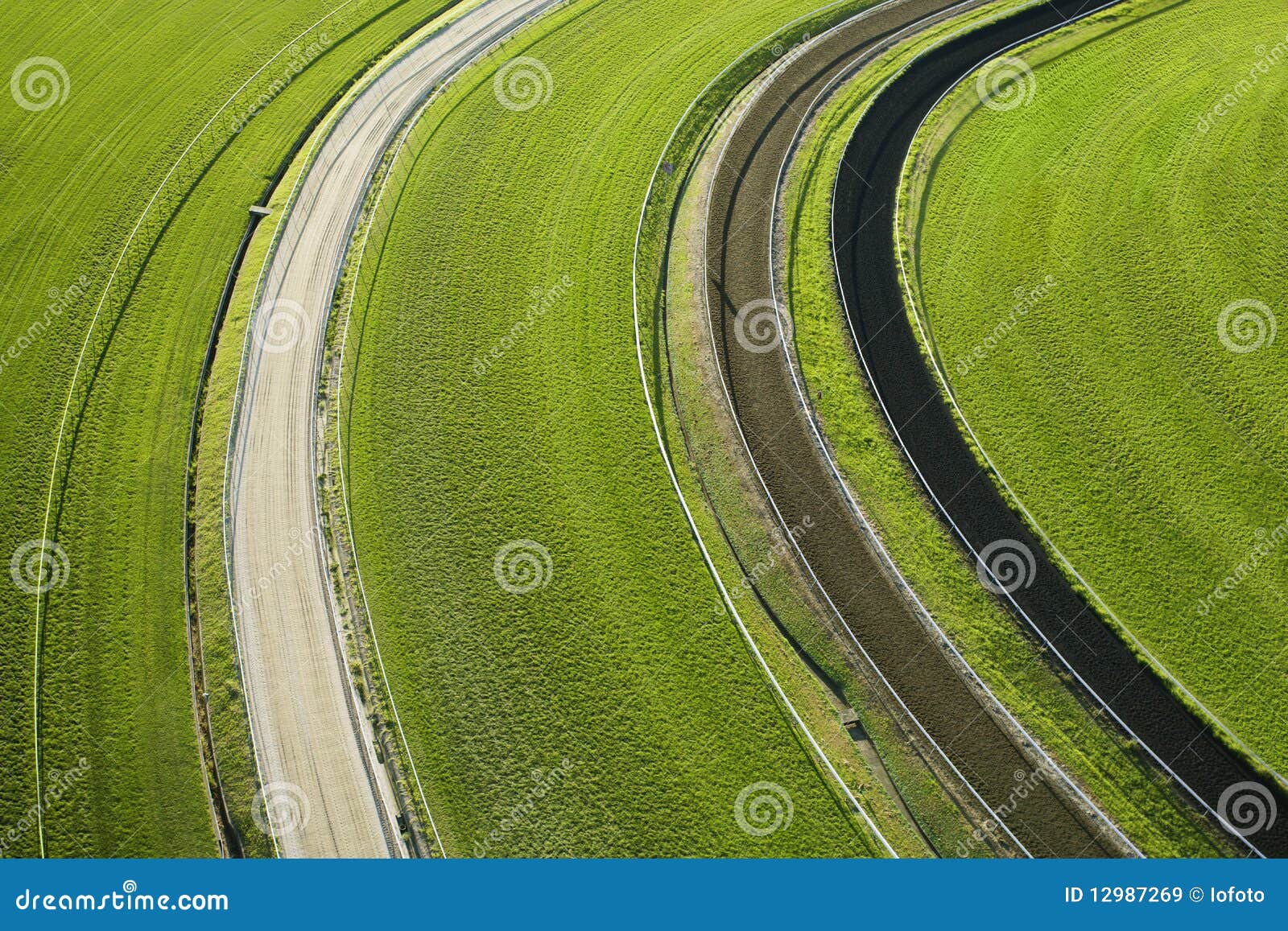 Aerial View Of Cropland Royalty Free Stock Images - Image: 12987269