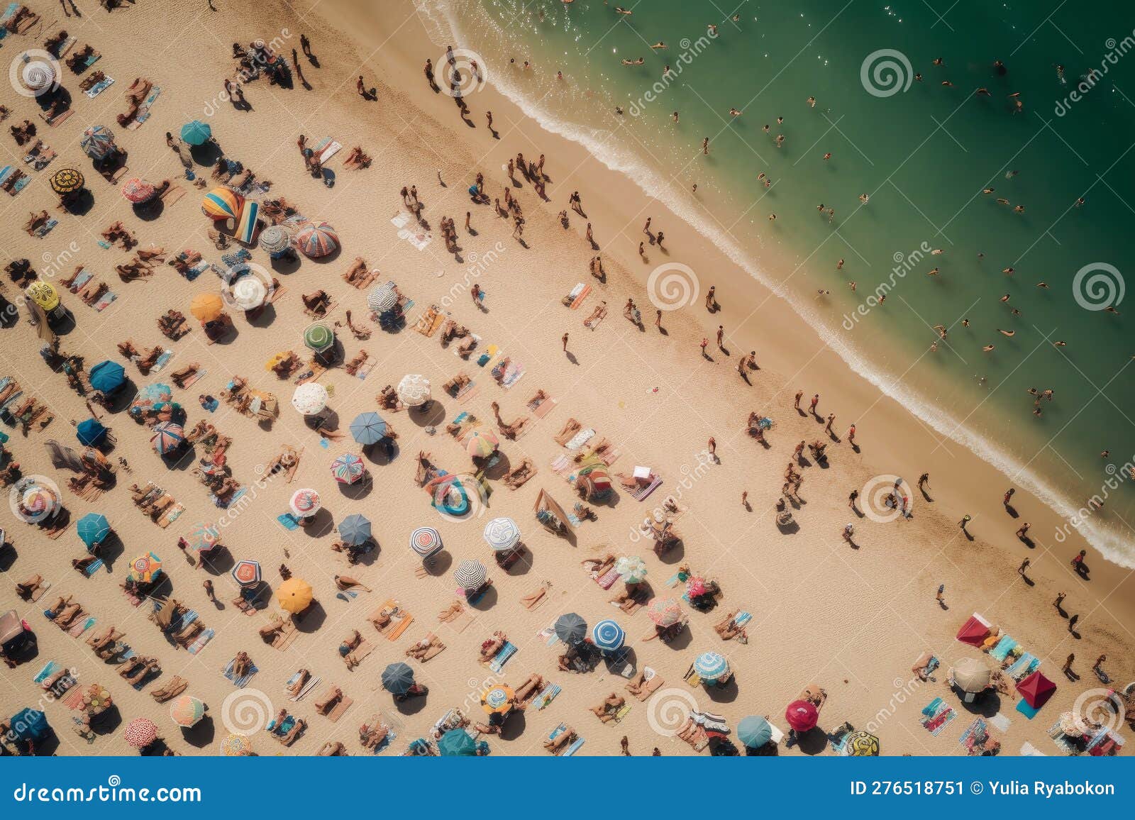 View Of Crowded Stadium, With One Empty Seat On The Grandstand Stock ...