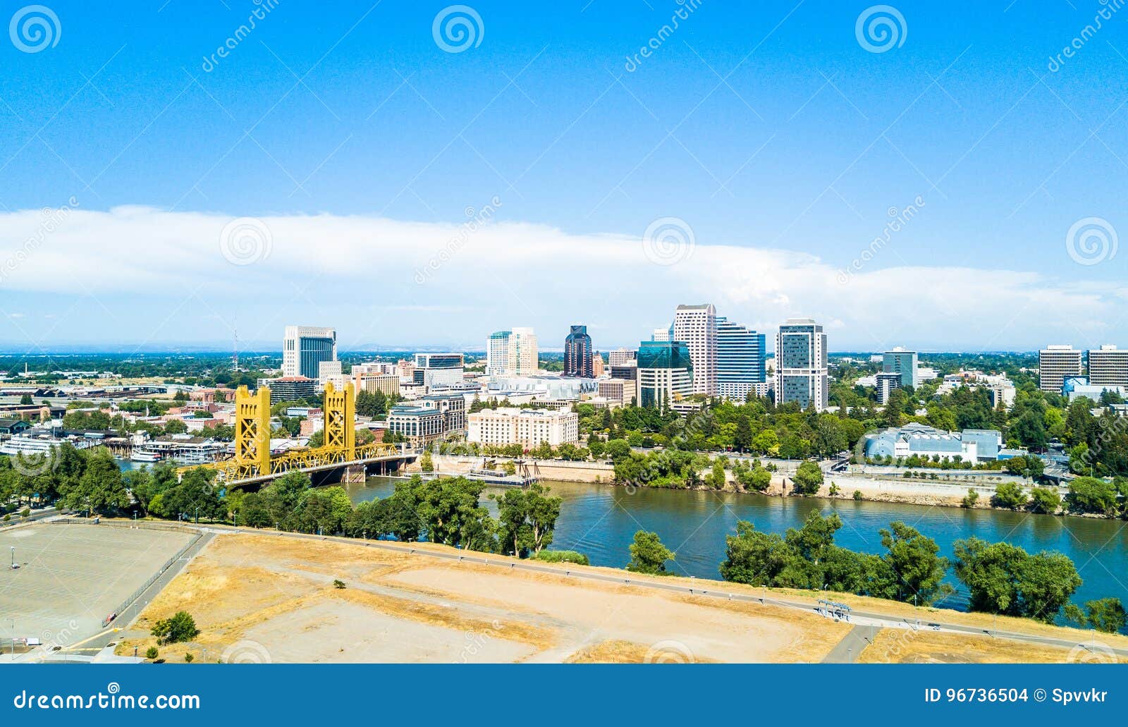 Aerial View of Downtown Sacramento Stock Photo - Image of downtown ... Aerial View of Downtown Sacramento Stock Photo - Image of downtown ...
