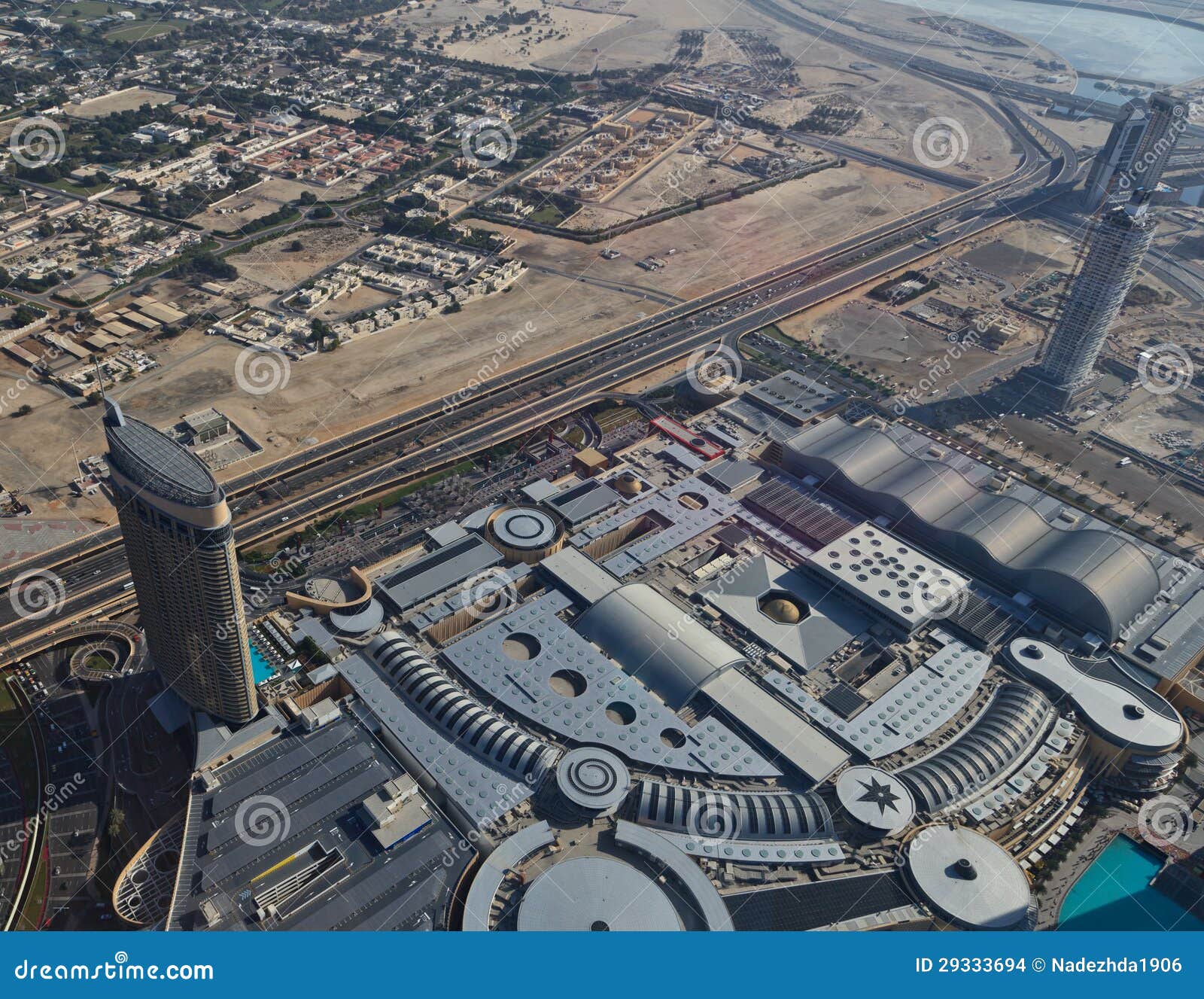 Dubai Mall Aerial View