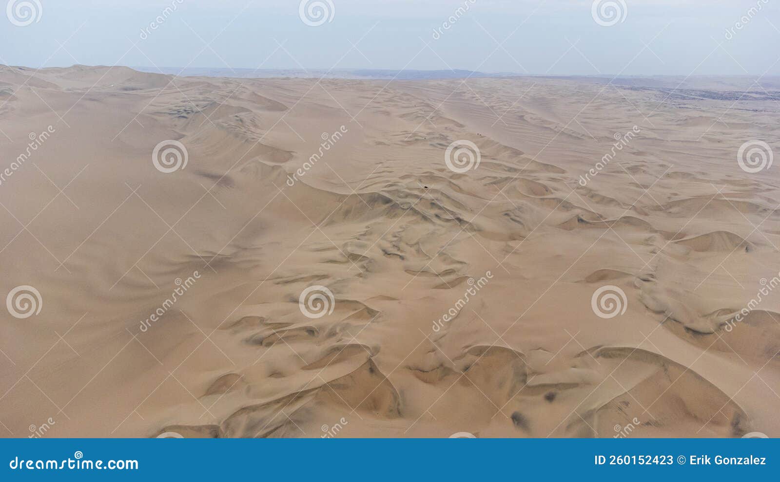 Aerial View of the Dunes in the Ica Desert Stock Image - Image of ...