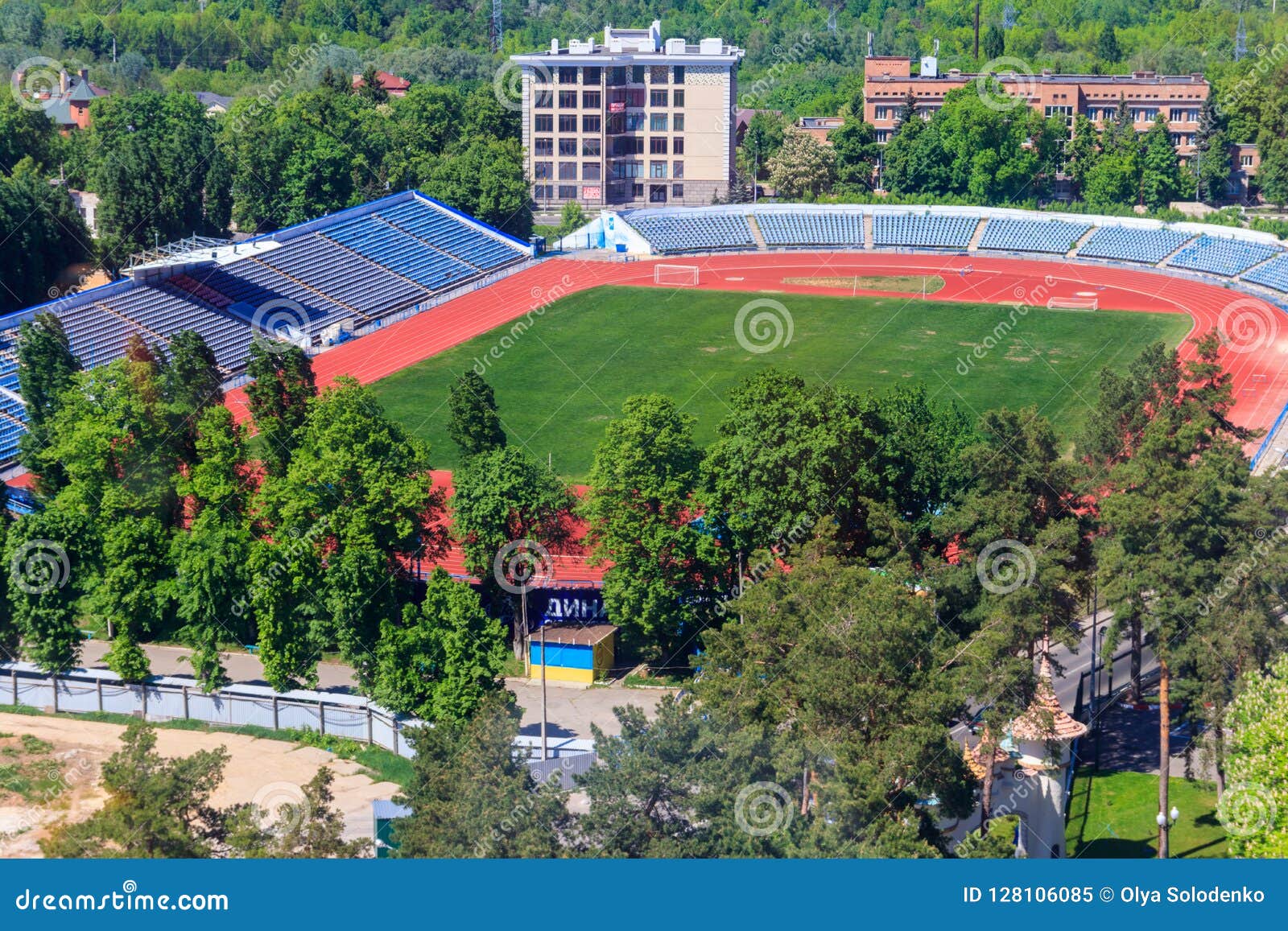 Aerial View of the Dynamo Stadium in Kharkiv Editorial Image - Image of ...