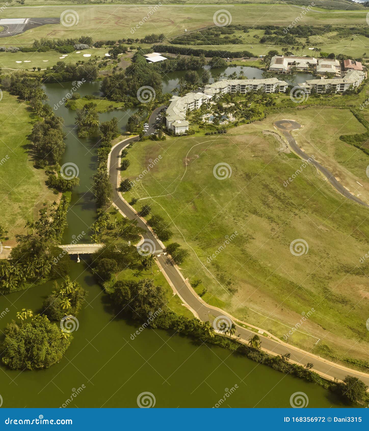 Aerial View of the East Side of Hilo Stock Photo - Image of landscape ...