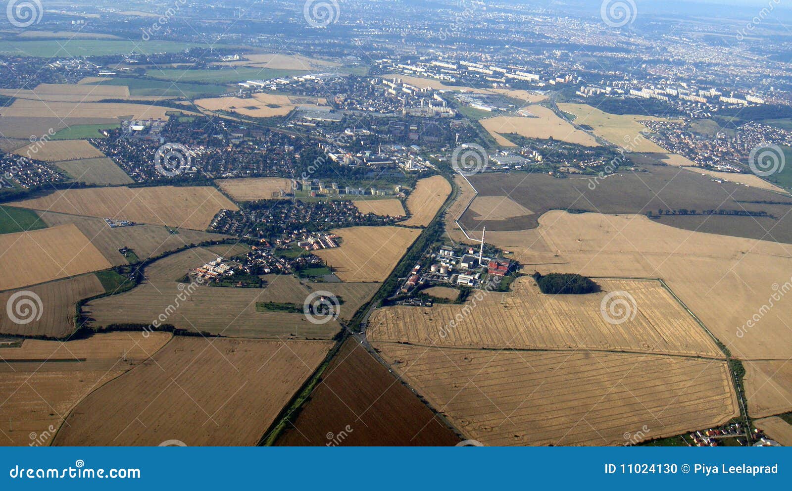 Aerial view of Europe stock photo. Image of exploration - 11024130