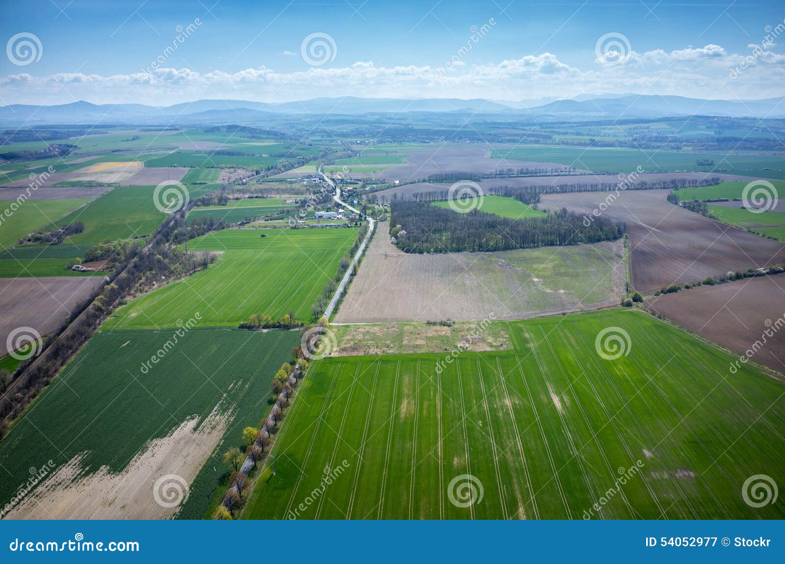 Aerial view of the field stock image. Image of field - 54052977