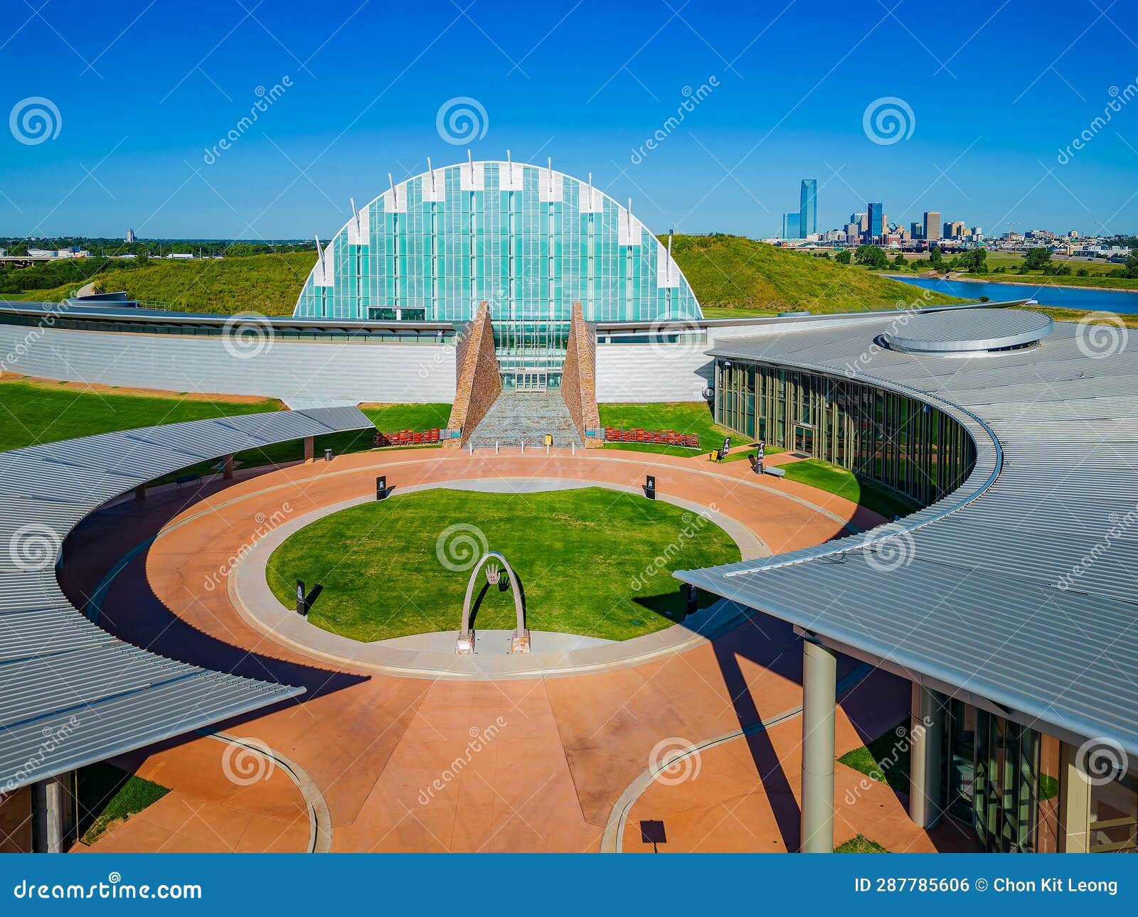 Aerial View of the First Americans Museum Editorial Photo - Image of ...