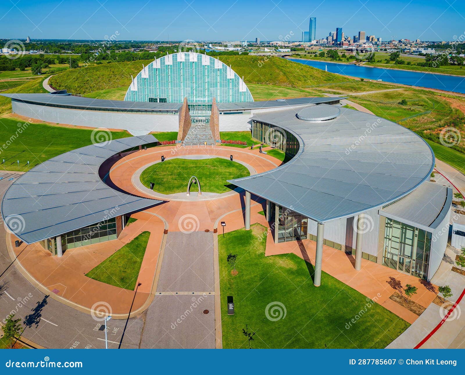 Aerial View of the First Americans Museum Editorial Photography - Image ...