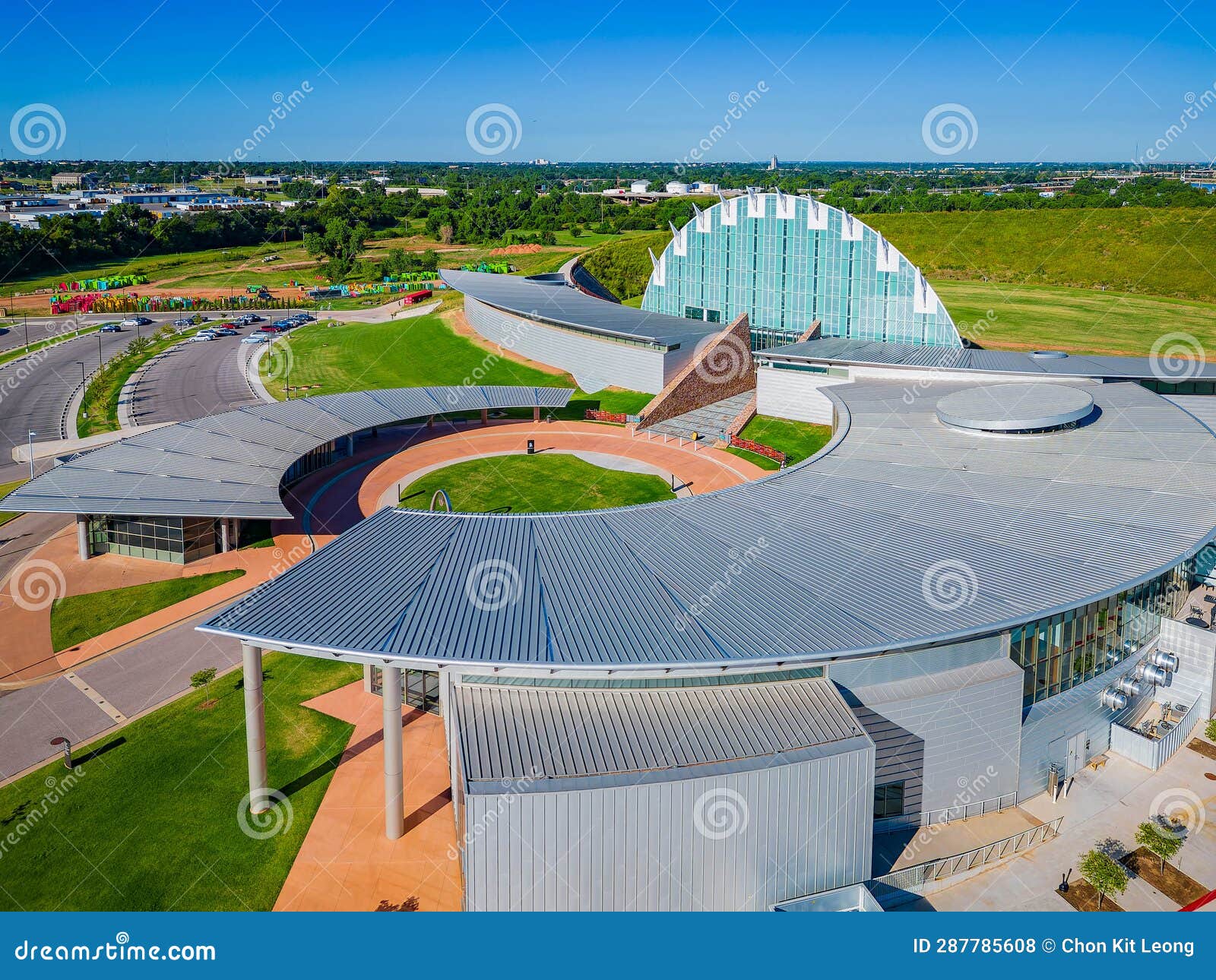 Aerial View of the First Americans Museum Editorial Stock Photo - Image ...