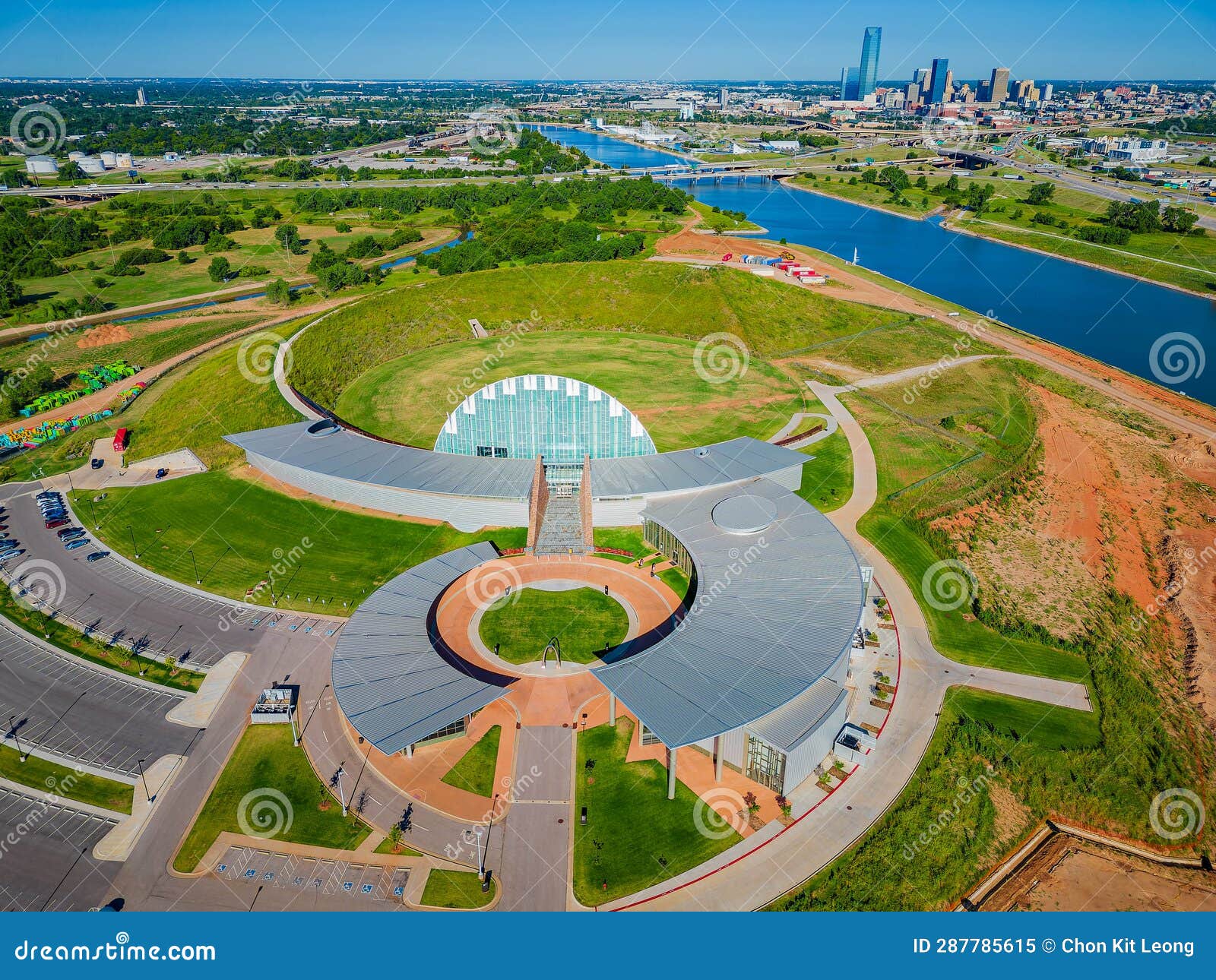 Aerial View of the First Americans Museum Editorial Image - Image of ...