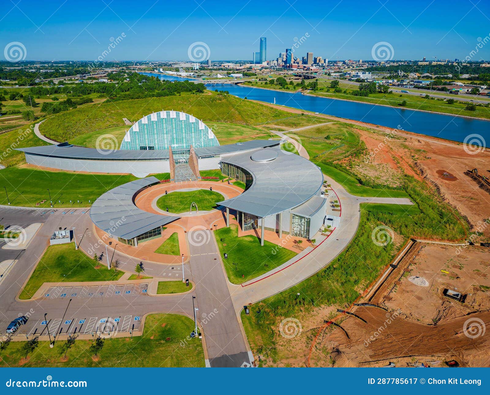 Aerial View of the First Americans Museum Editorial Photography - Image ...