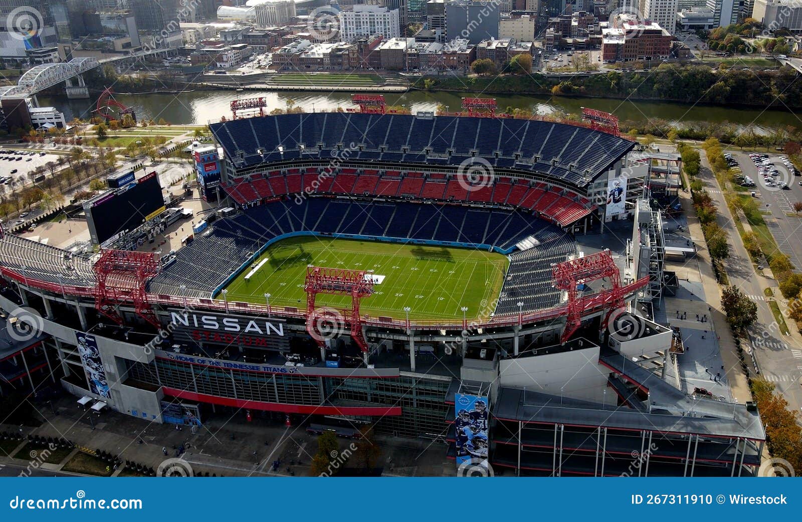 Aerial View of Football Stadium Editorial Image - Image of goal ...