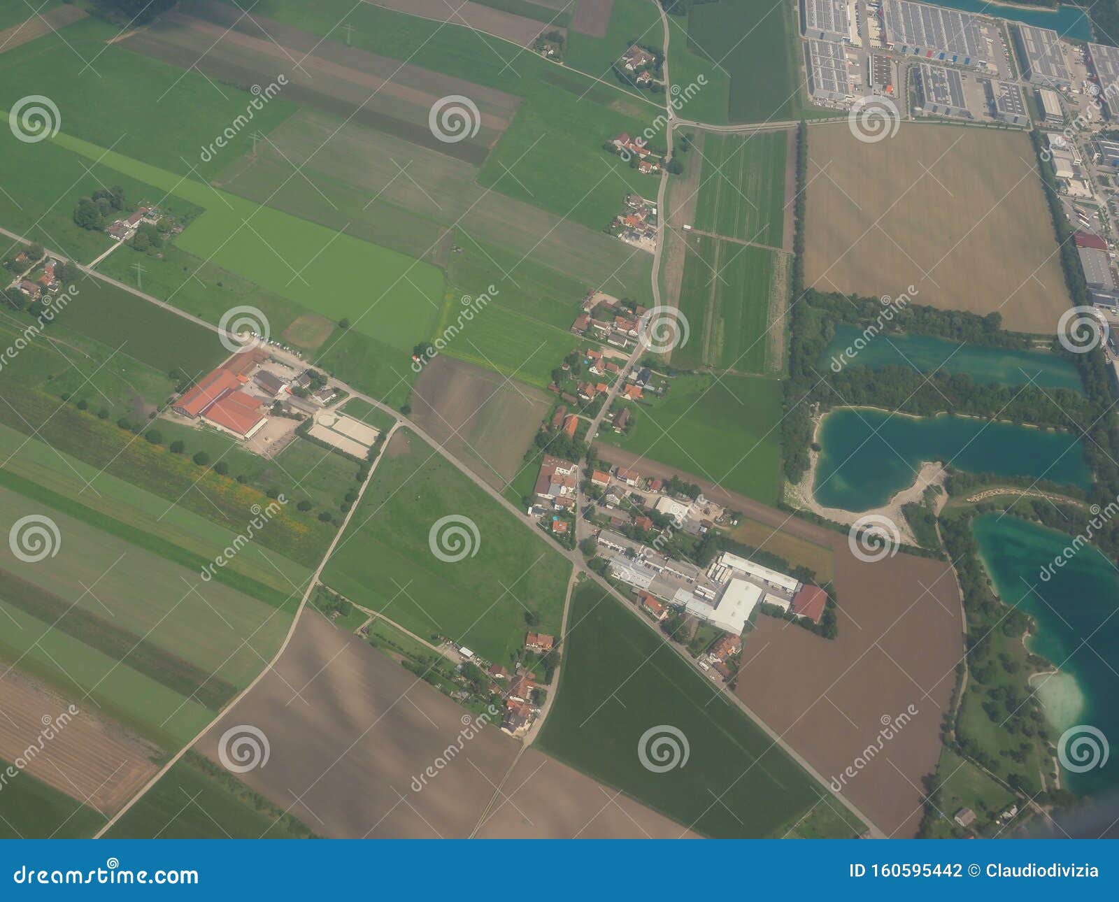 Aerial view of germany stock photo. Image of panoramic - 160595442