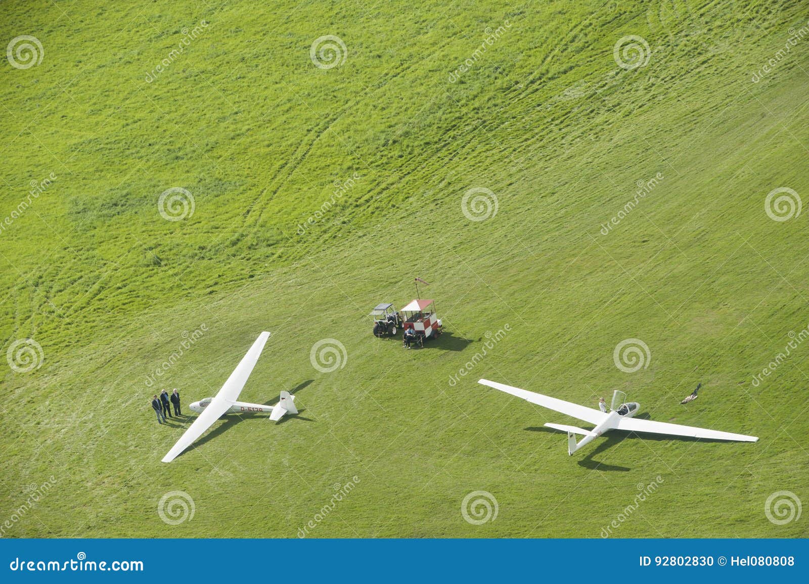 Aerial View Gliders on Airport Editorial Image - Image of aeroplane ...