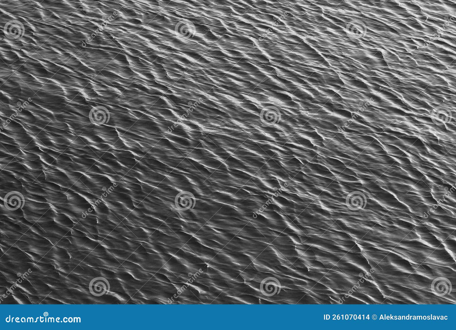 Aerial View of Gray Surface of Water and Waves during Wind Stock Photo ...