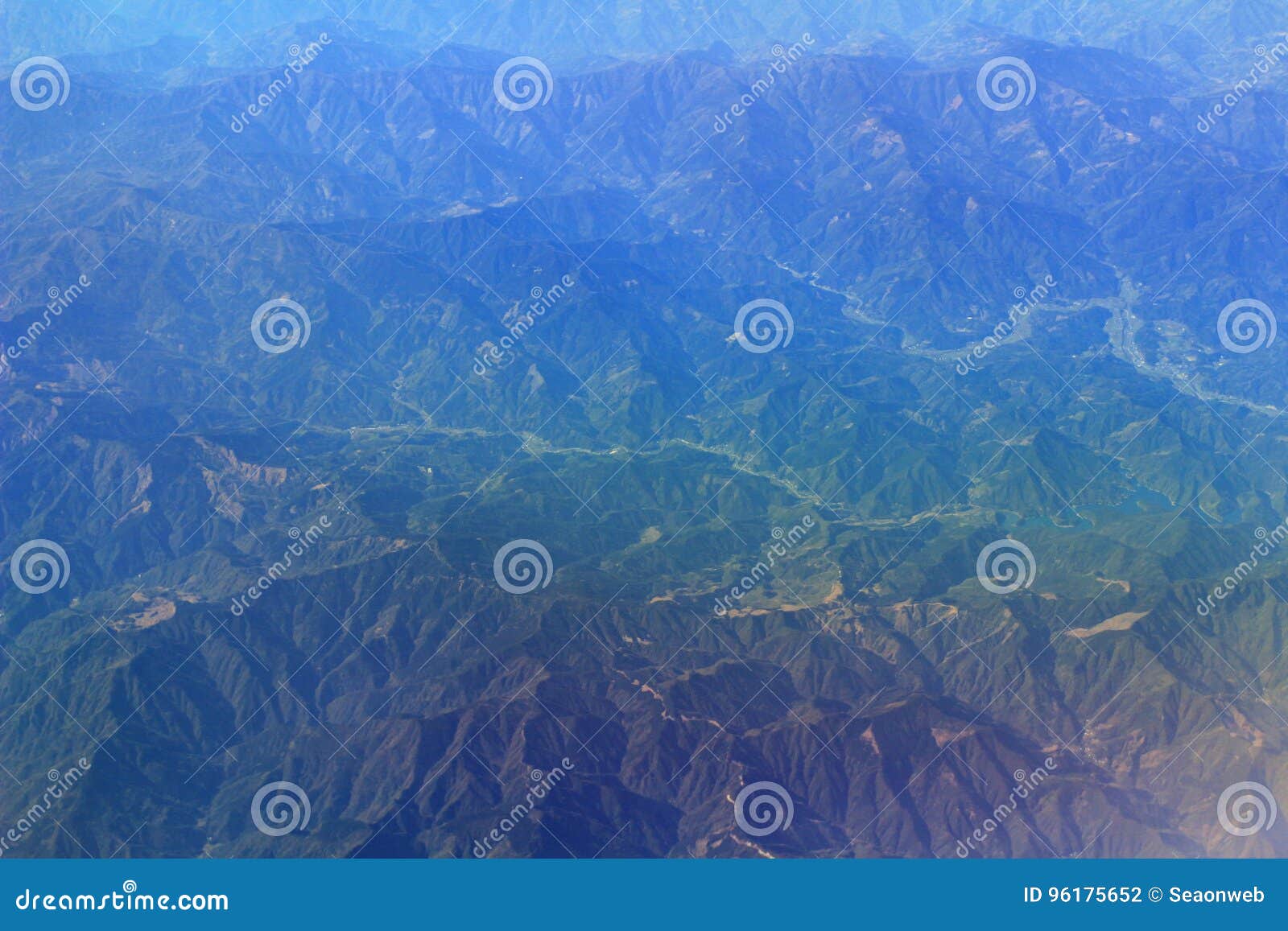 Aerial View of Japan stock photo. Image of japan, landscape - 96175652