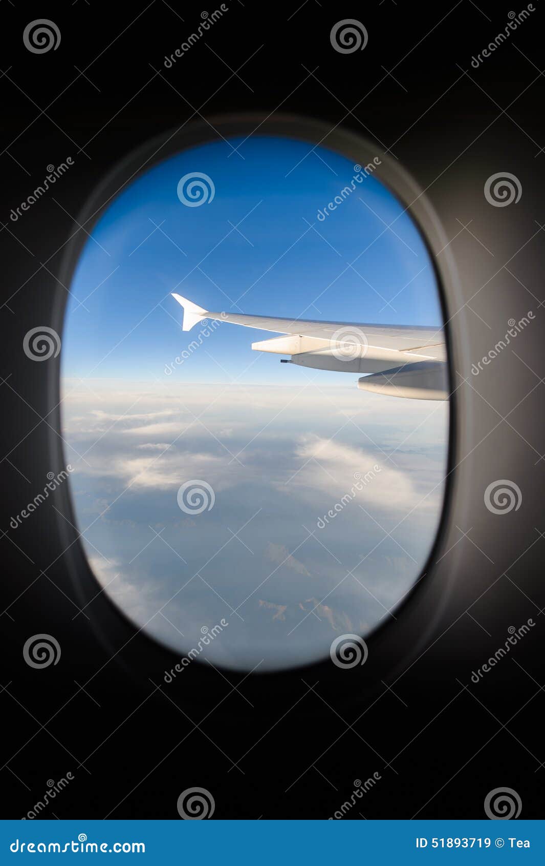 Aerial view stock image. Image of vacation, cloud, high - 51893719