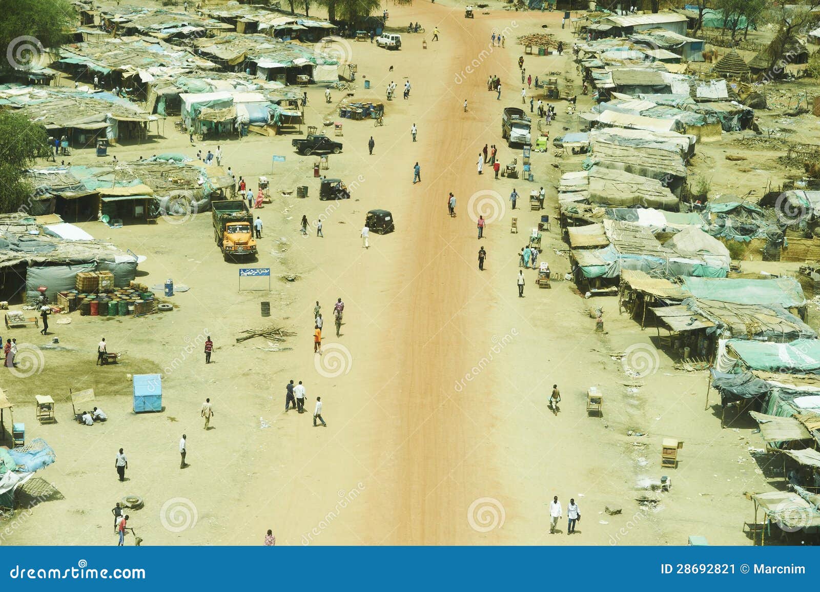 Aerial View of Landscape in South Sudan Editorial Photo - Image of ...