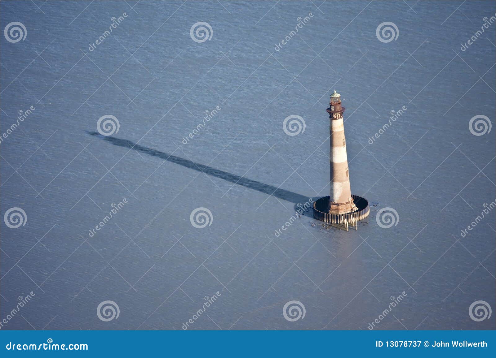Aerial view of lighthouse stock image. Image of island - 13078737