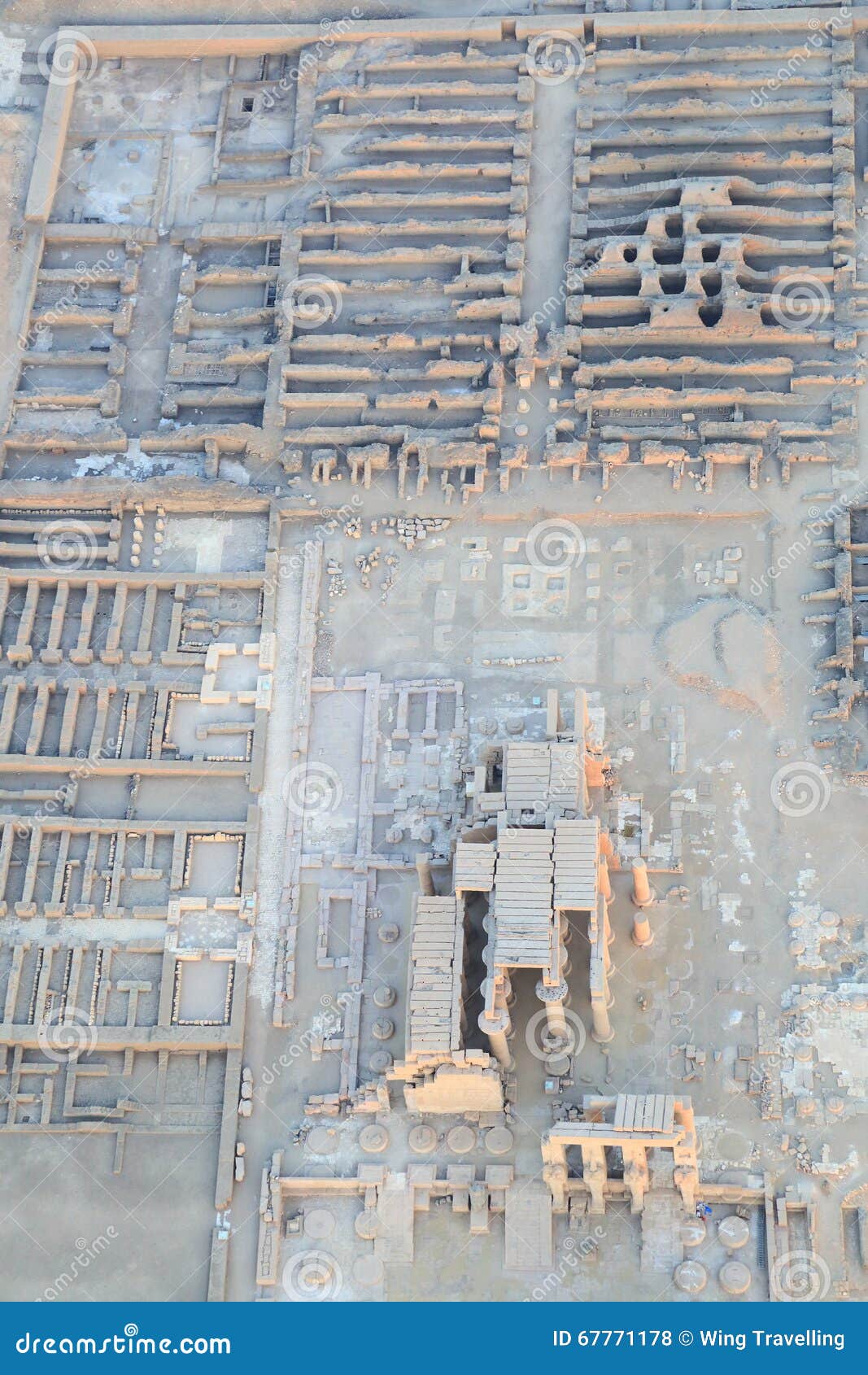 Aerial View of Luxor in Egypt Stock Photo - Image of suburb, egyptian ...