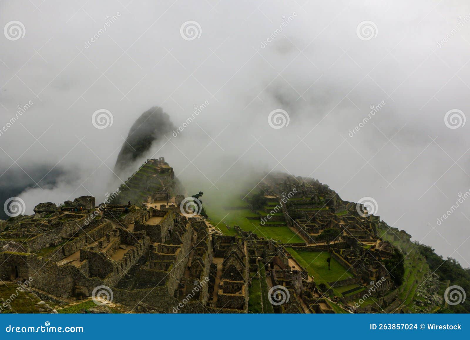 Aerial View of Machu Picchu in Peru Stock Photo - Image of nature ...
