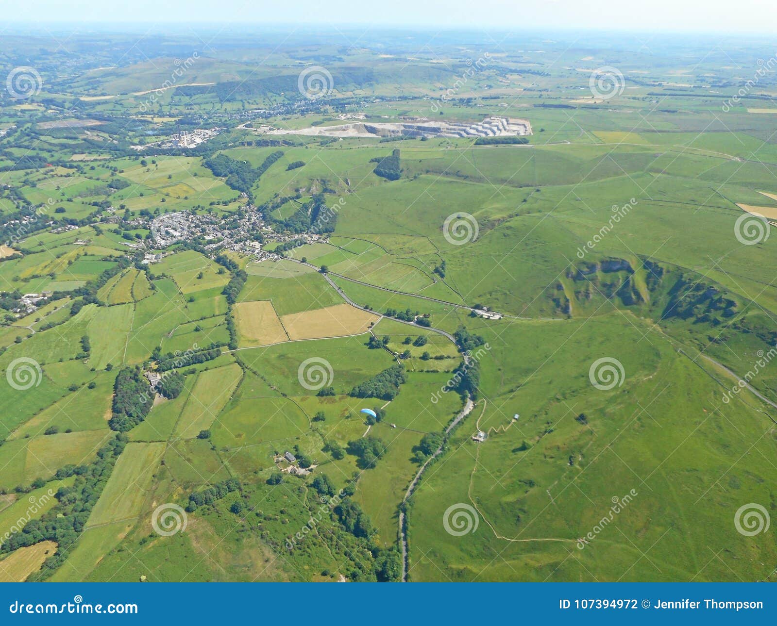 Mam Tor, Derbyshire stock photo. Image of park, castleton - 107394972