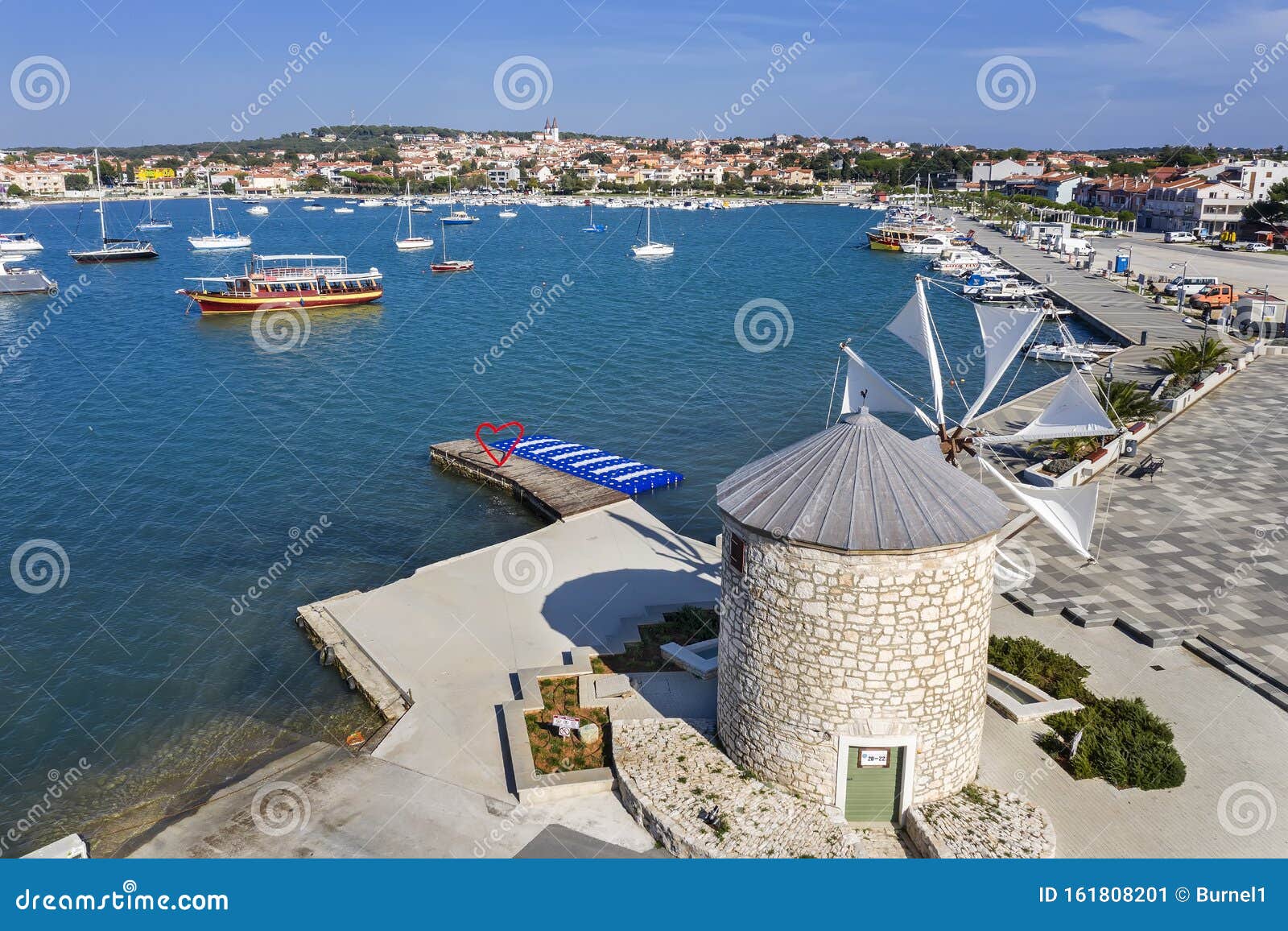 An aerial view of Medulin editorial photo. Image of beautiful - 161808201