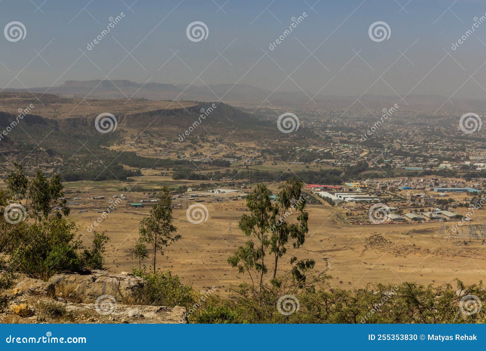 Aerial View of Mekele, Ethiop Stock Photo - Image of destination ...